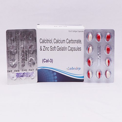 Calcitriol, Calcium Carbonate and Zinc Softgel Capsules Manufacturer ...